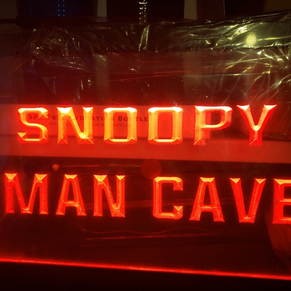 Wall Decor | New Plexiglass Led 8x11 Light Up Sign W 4ft Cord And Chain ...